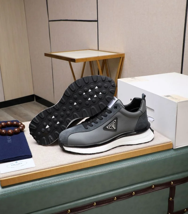 Brand-authenticated Prada Low Shoes