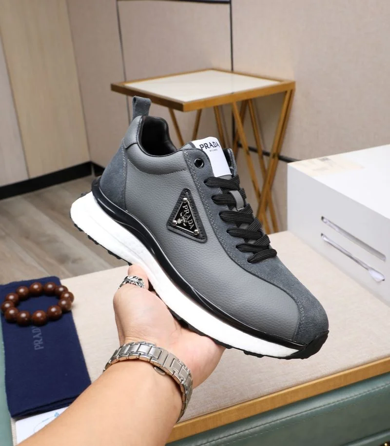 Brand-authenticated Prada Low Shoes