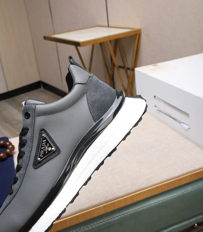 Brand-authenticated Prada Low Shoes