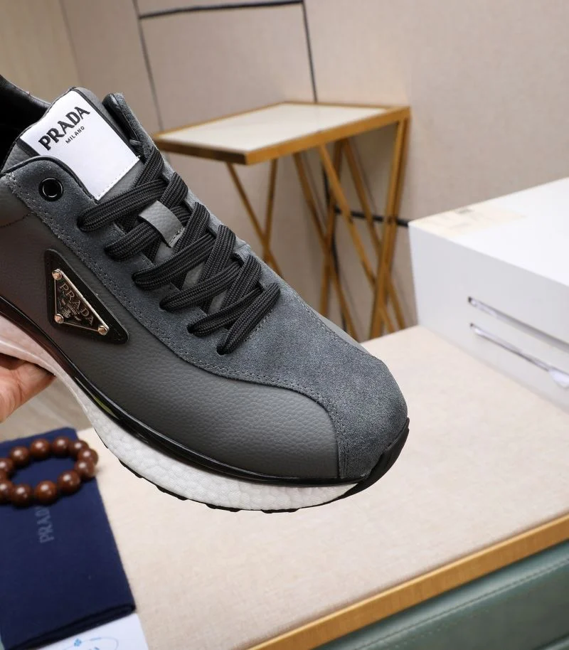Brand-authenticated Prada Low Shoes