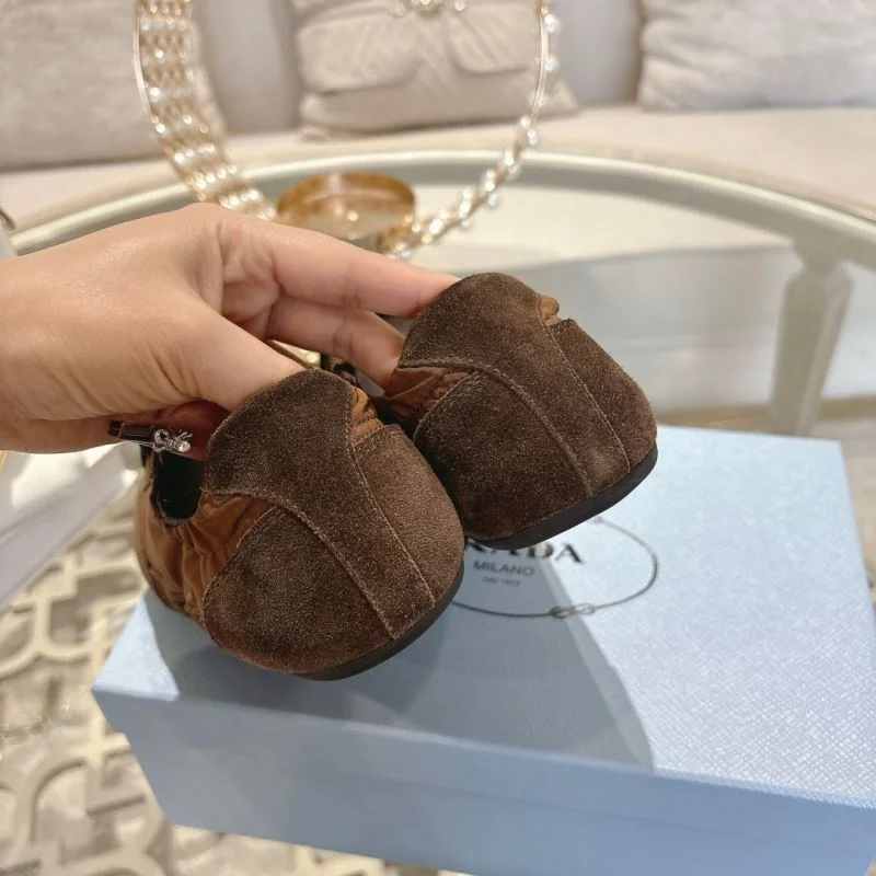Brand-authenticated Prada Low Shoes