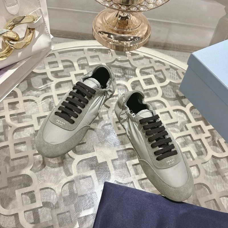 Brand-authenticated Prada Low Shoes