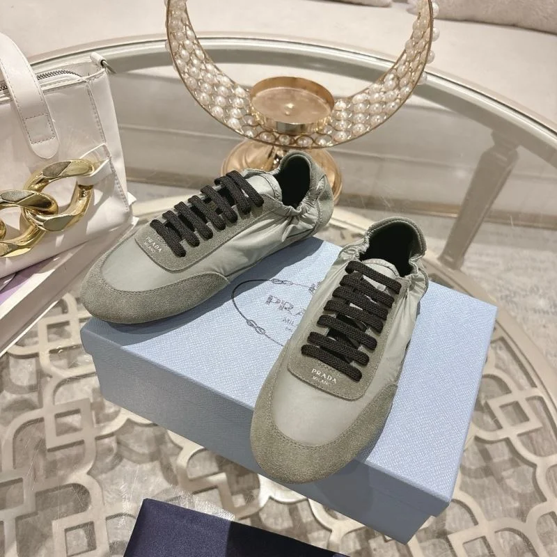 Brand-authenticated Prada Low Shoes
