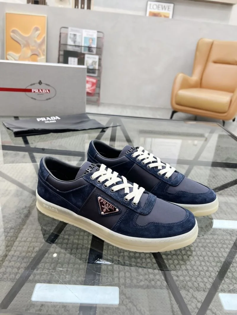 Brand-authenticated Prada Low Shoes