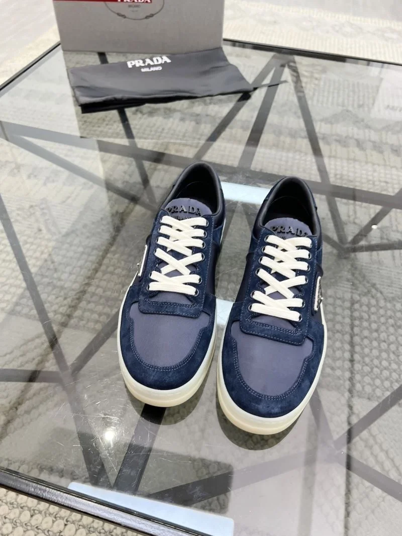 Brand-authenticated Prada Low Shoes