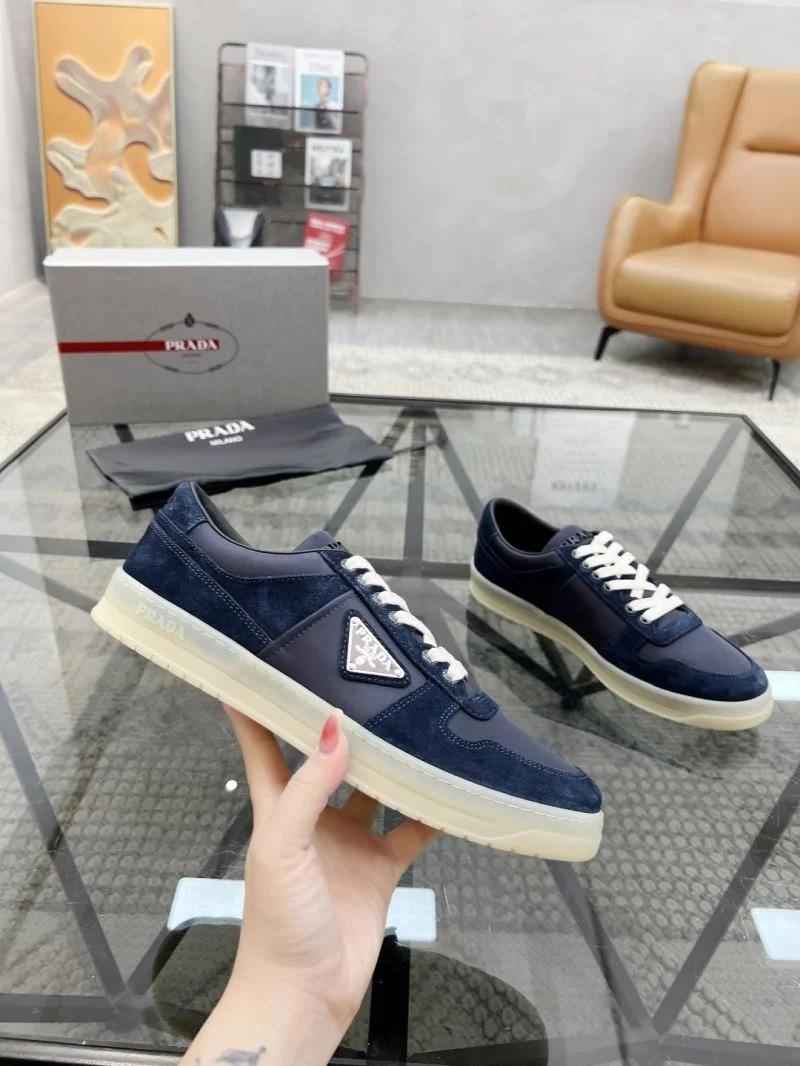 Brand-authenticated Prada Low Shoes