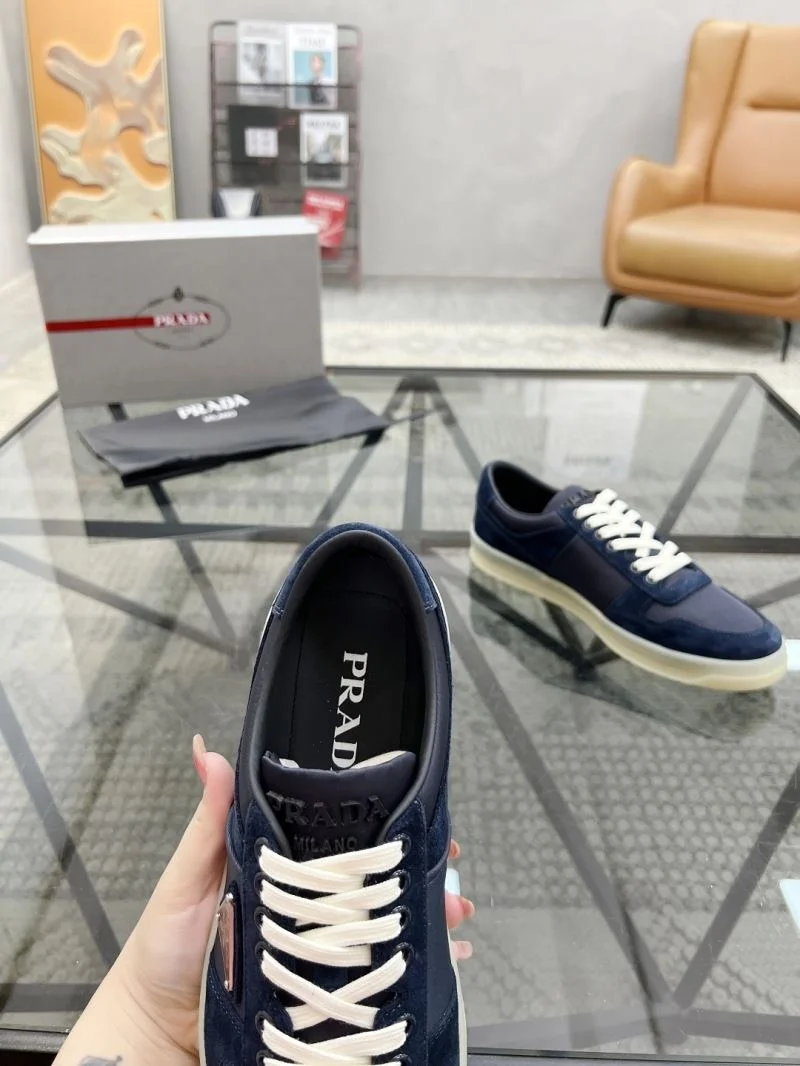 Brand-authenticated Prada Low Shoes