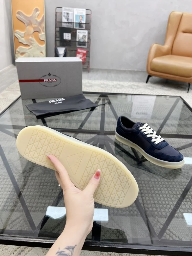 Brand-authenticated Prada Low Shoes