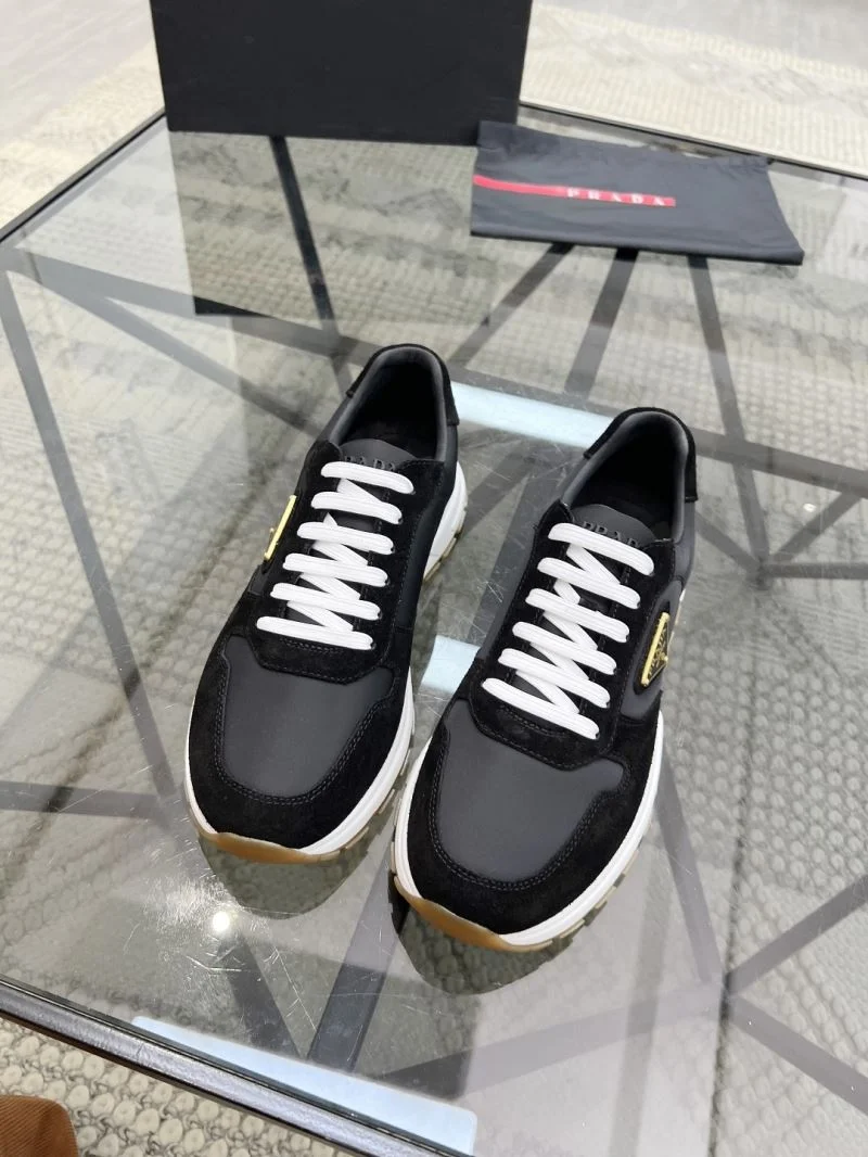 Brand-authenticated Prada Low Shoes