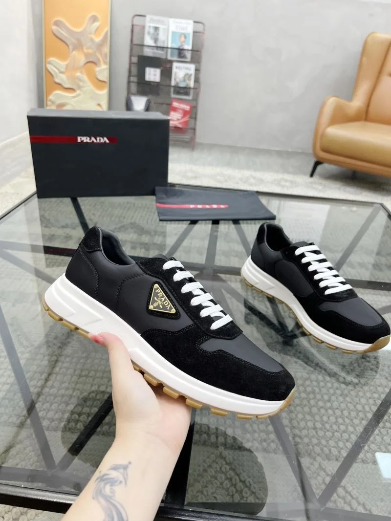 Brand-authenticated Prada Low Shoes