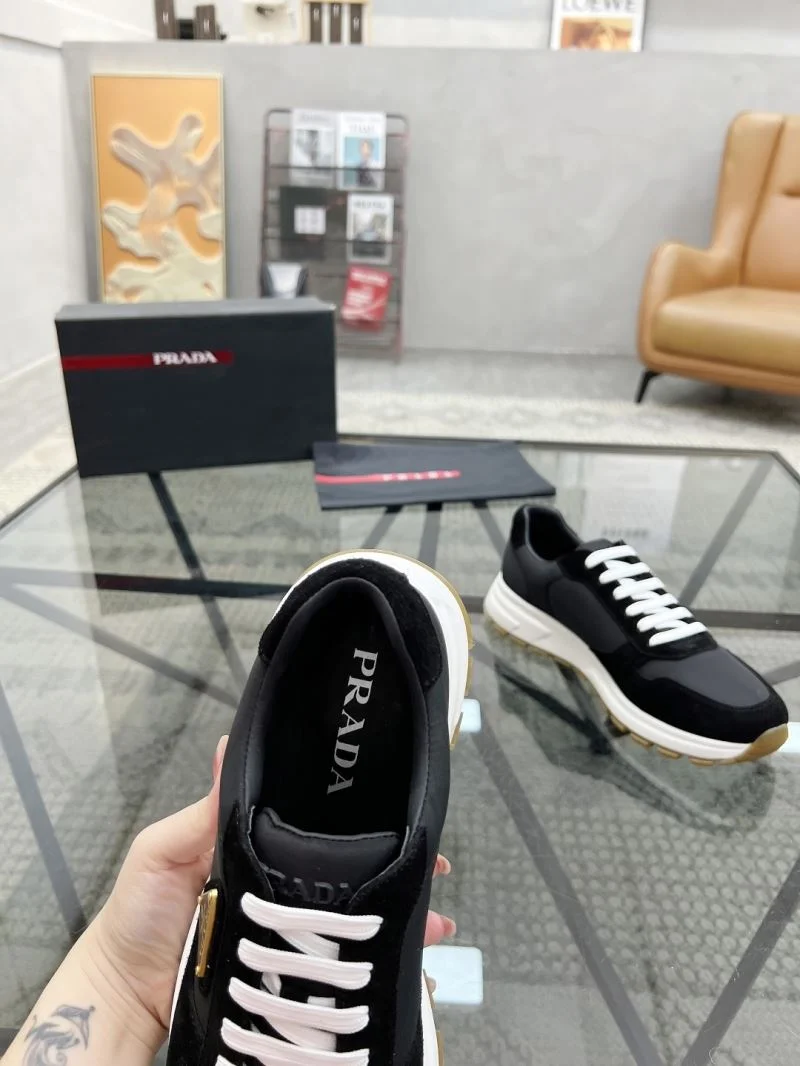 Brand-authenticated Prada Low Shoes