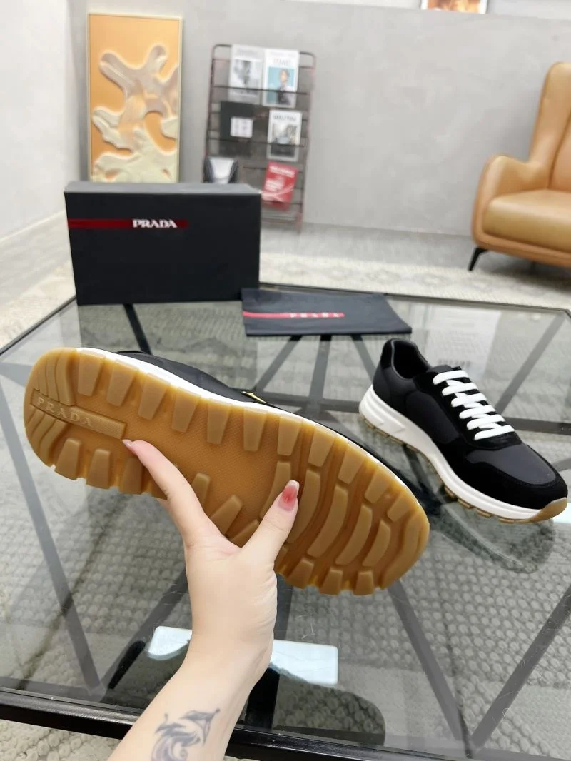 Brand-authenticated Prada Low Shoes