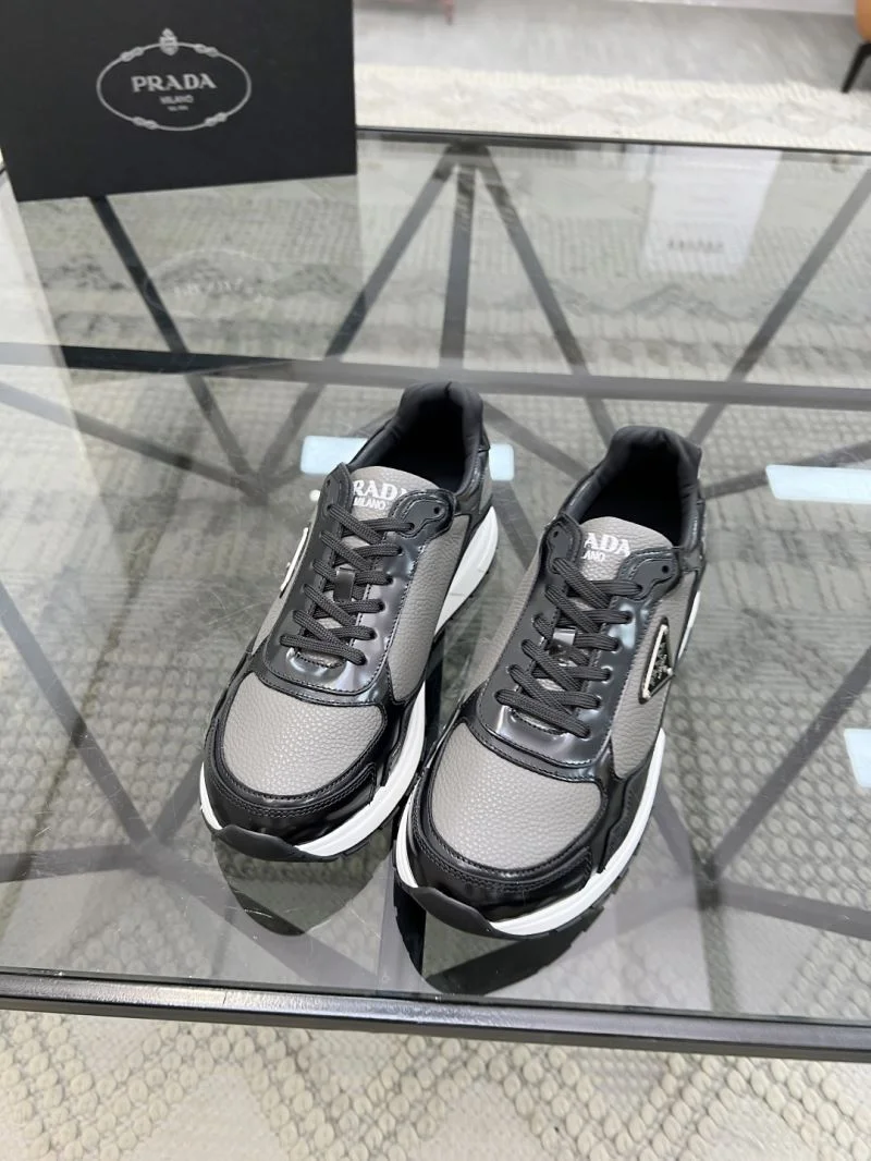 Brand-authenticated Prada Low Shoes