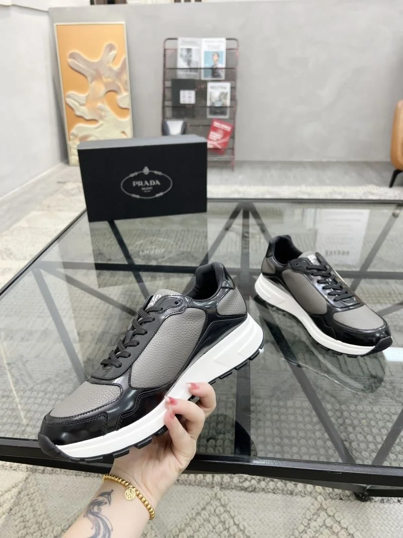 Brand-authenticated Prada Low Shoes