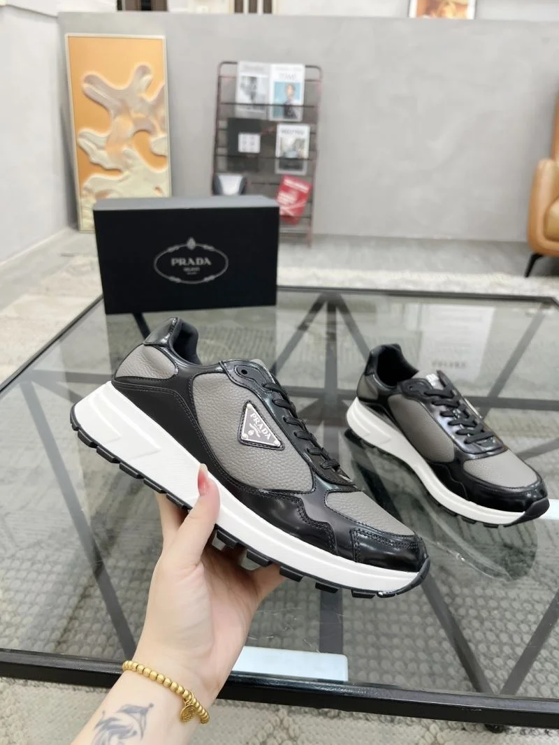 Brand-authenticated Prada Low Shoes