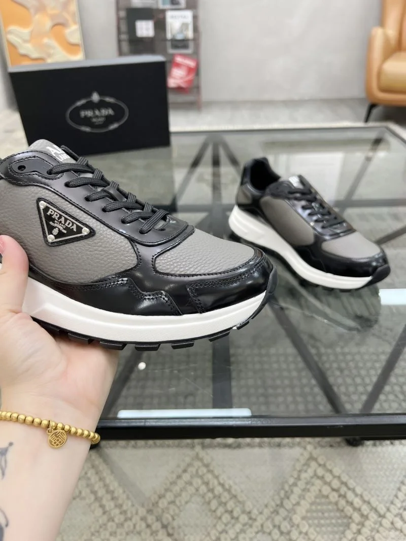 Brand-authenticated Prada Low Shoes