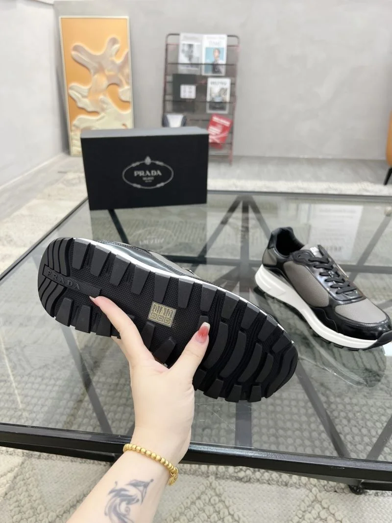 Brand-authenticated Prada Low Shoes