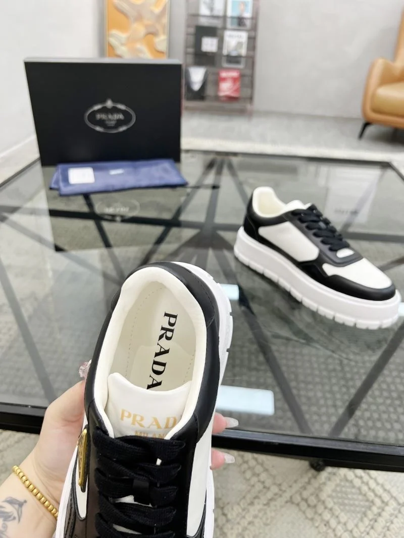 Precise copy Prada Low Shoes