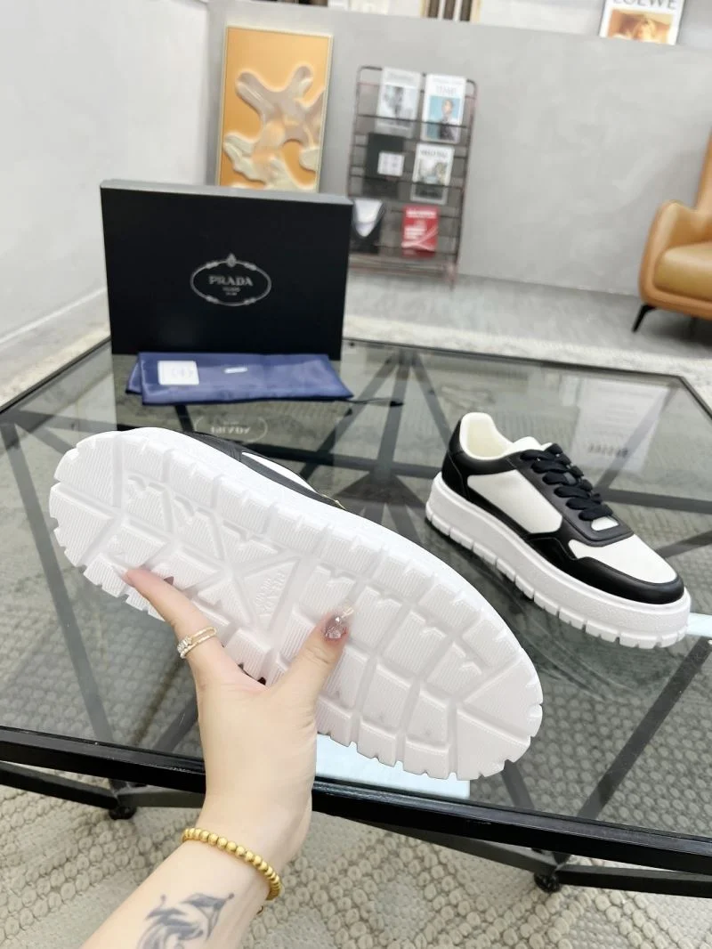 Precise copy Prada Low Shoes