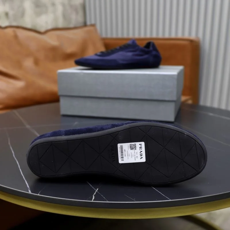 Brand-authenticated Prada Low Shoes