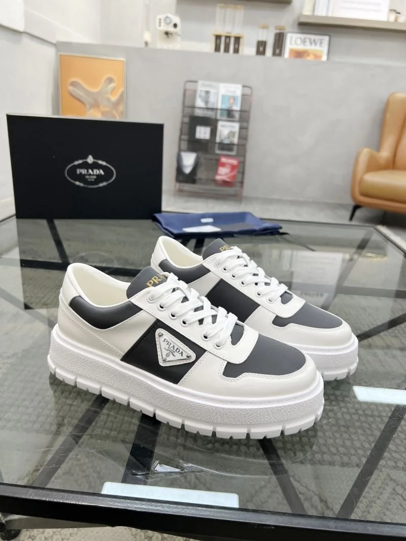Brand-authenticated Prada Low Shoes