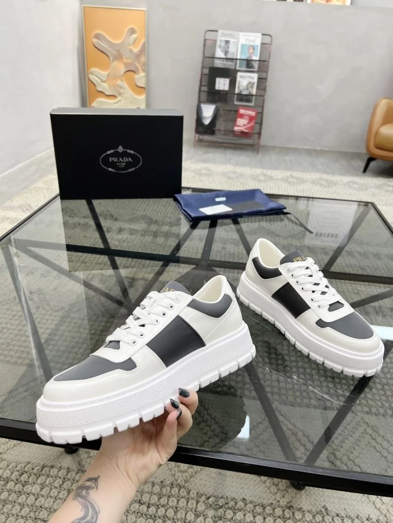 Brand-authenticated Prada Low Shoes