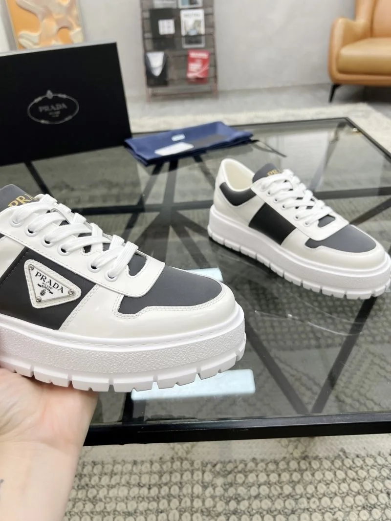 Brand-authenticated Prada Low Shoes