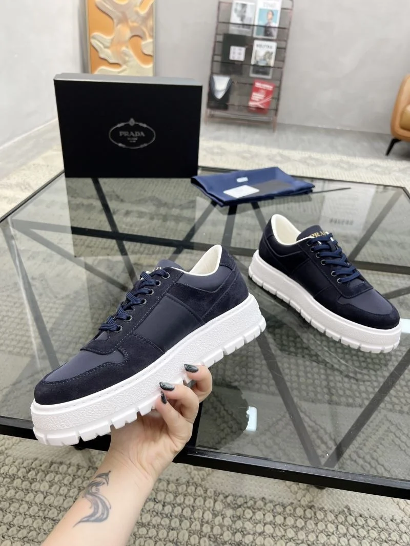 Precise copy Prada Low Shoes