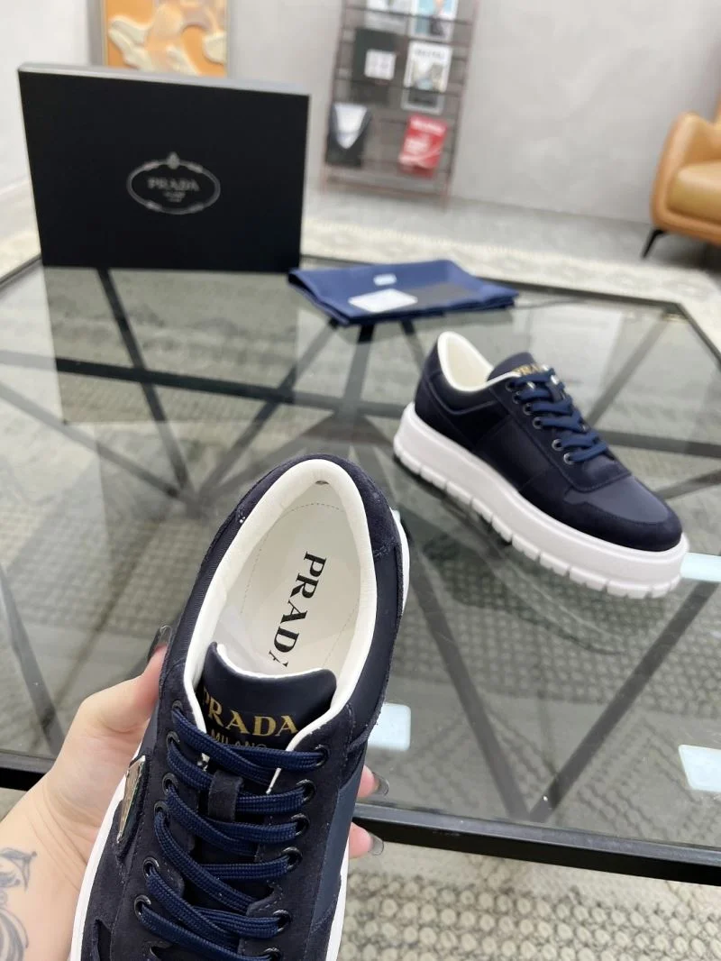 Precise copy Prada Low Shoes