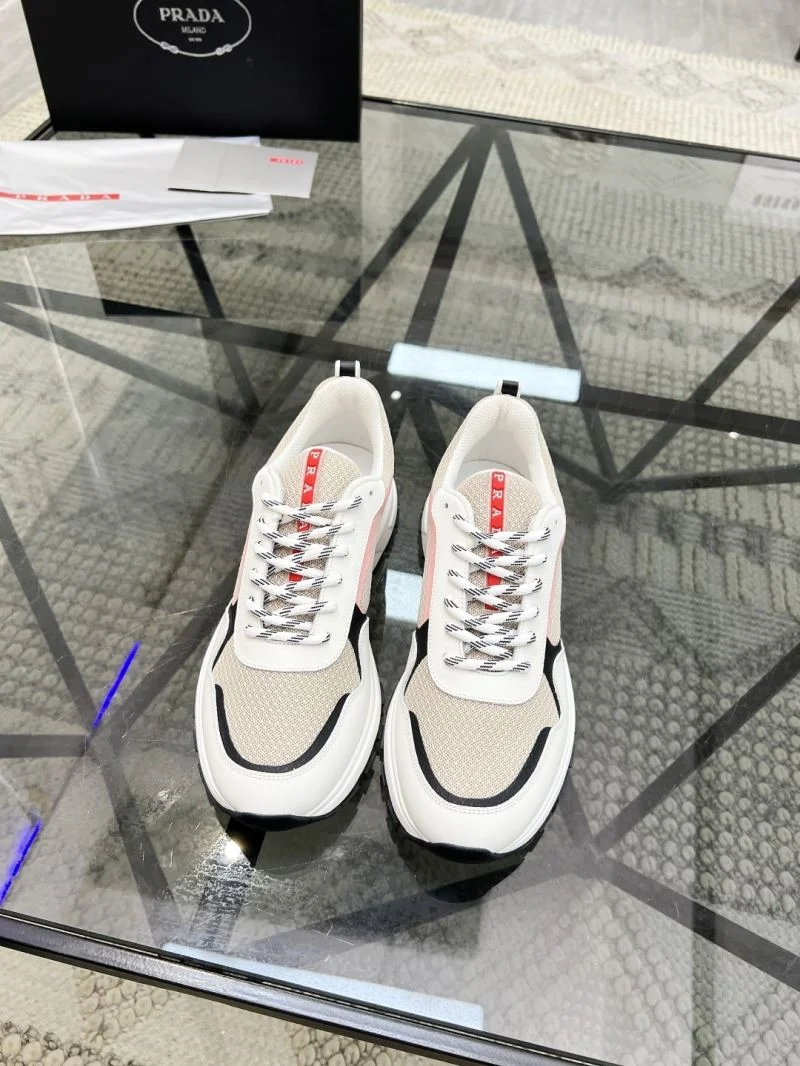 Exact replica Prada Low Shoes