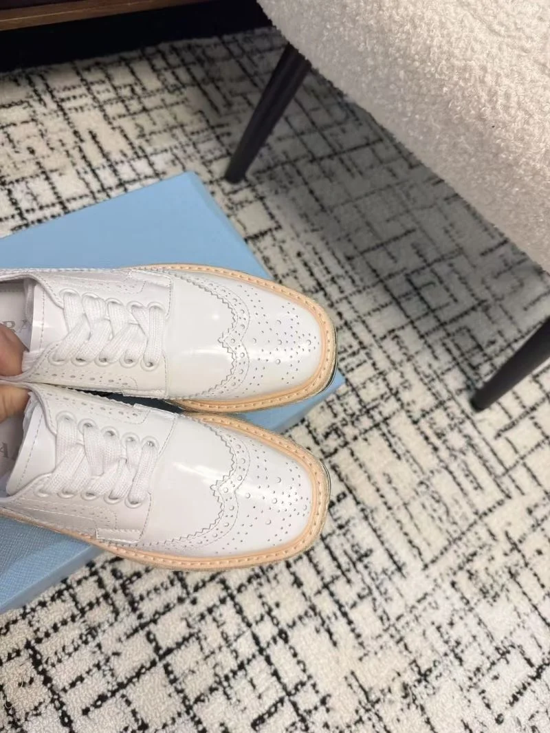 Brand-authenticated Prada Low Shoes