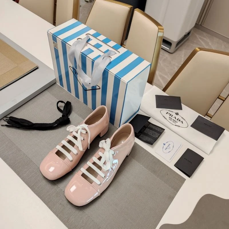 Brand-authenticated Prada Low Shoes
