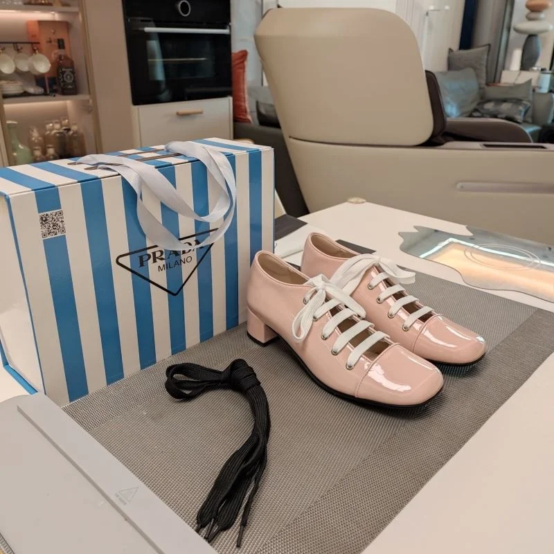 Brand-authenticated Prada Low Shoes