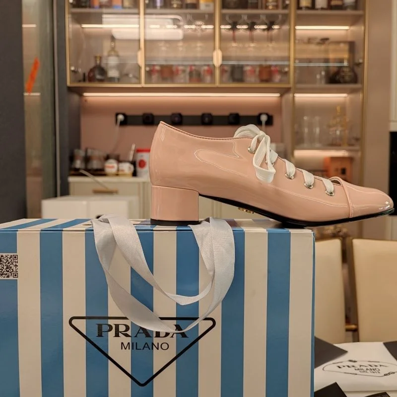 Brand-authenticated Prada Low Shoes