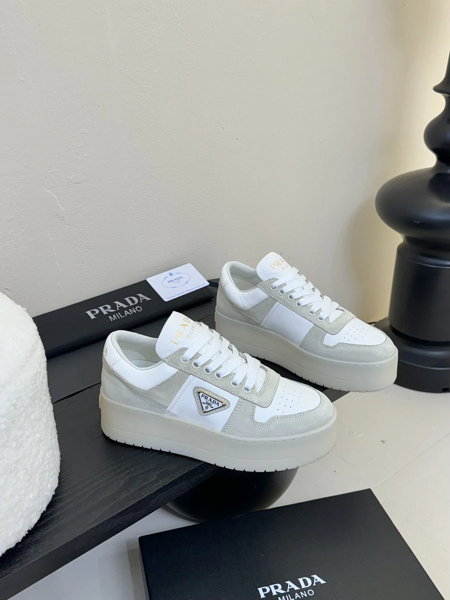 Perfect replica Prada Low Shoes