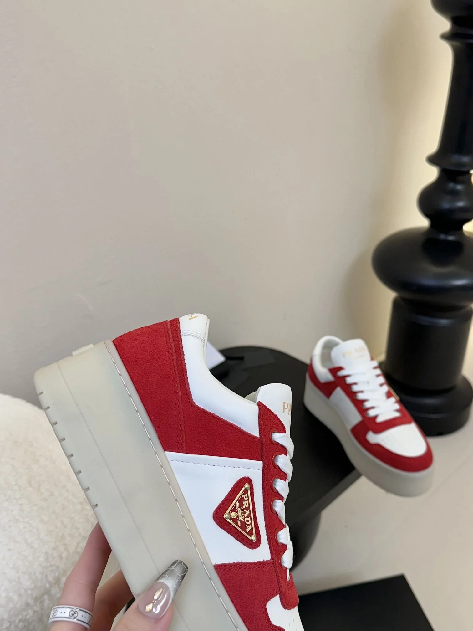 Top match Prada Low Shoes