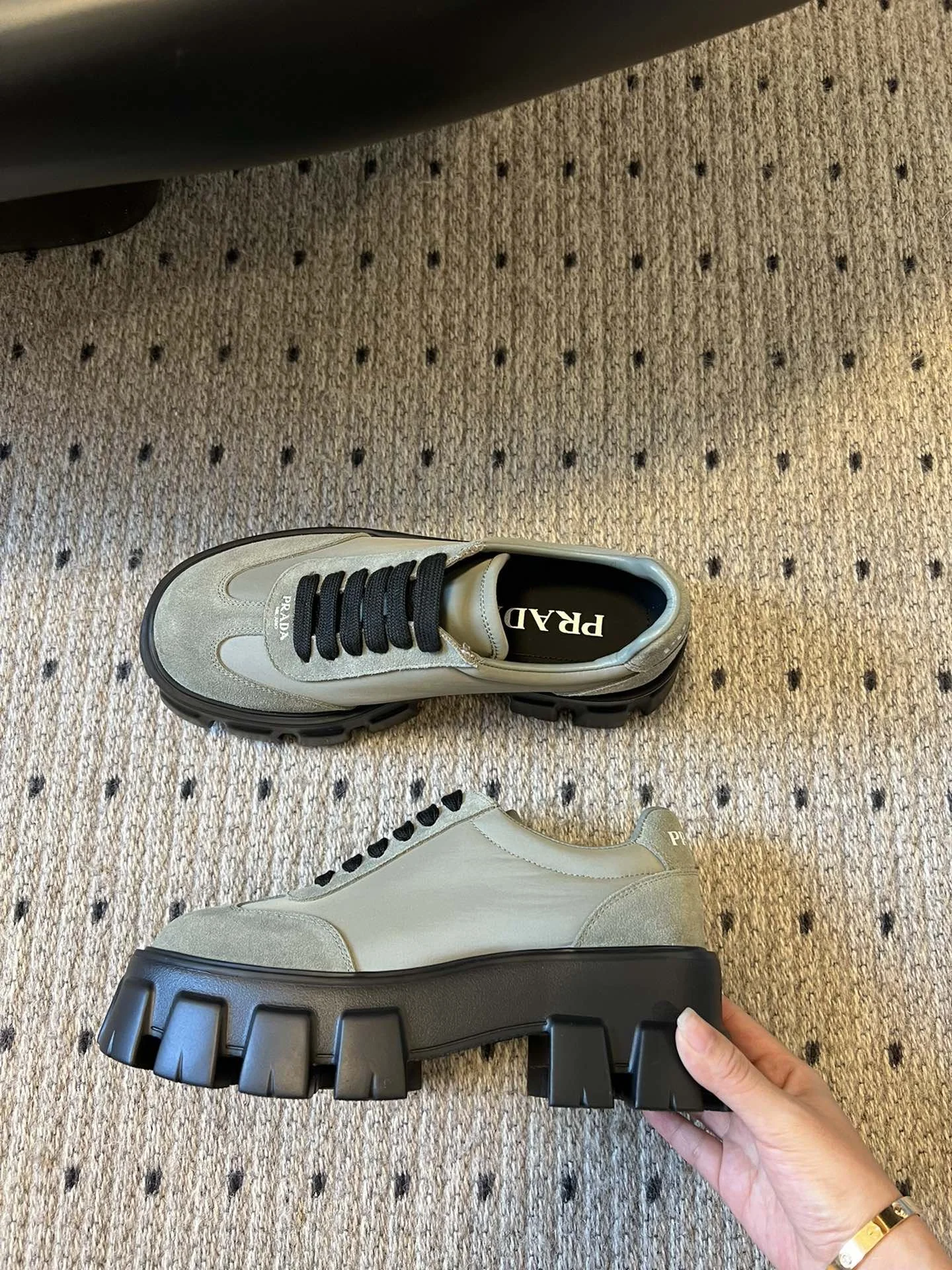 Factory-made Prada Low Shoes