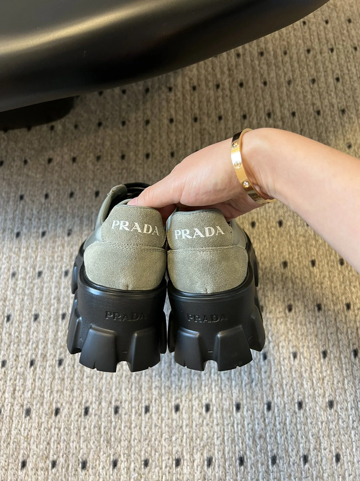 Factory-made Prada Low Shoes