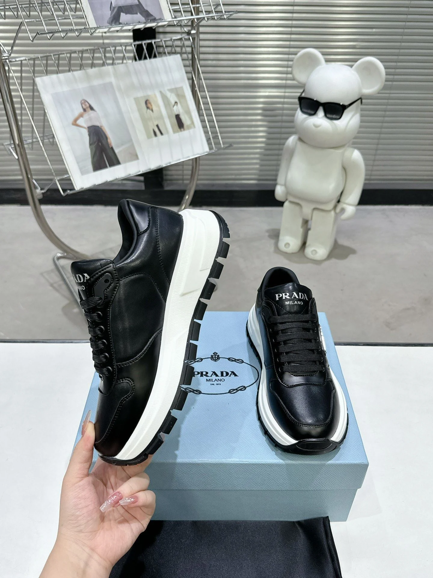 Factory-made Prada Low Shoes