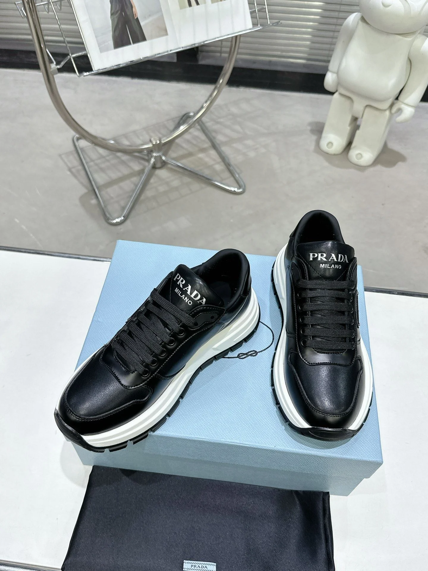 Factory-made Prada Low Shoes
