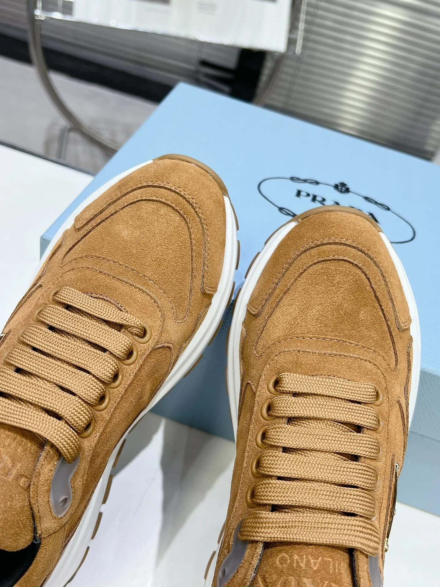 Original Prada Low Shoes