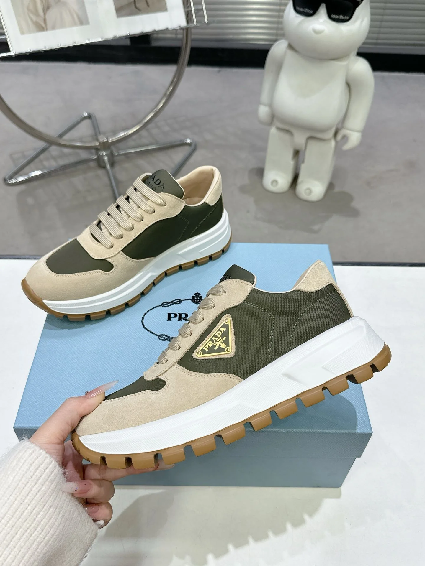 Genuine Prada Low Shoes