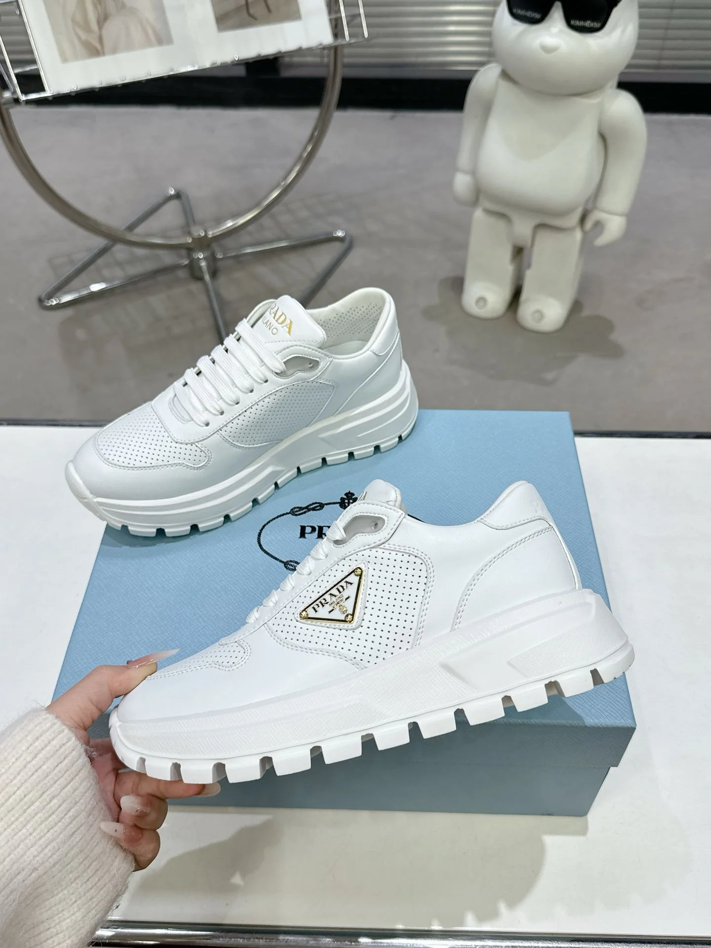 1:1 copy Prada Low Shoes