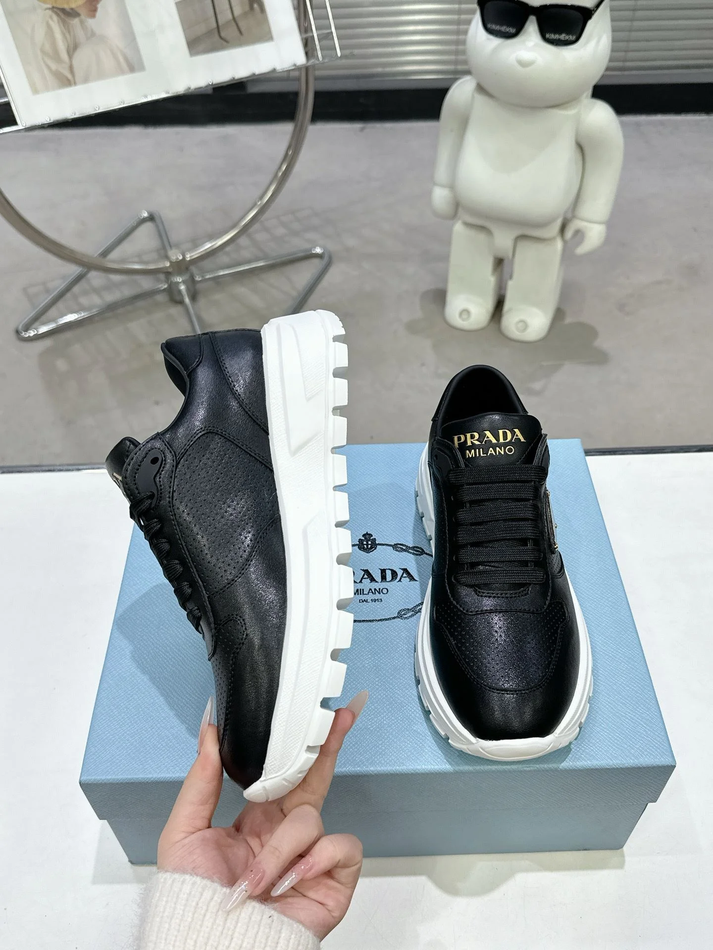 Factory-made Prada Low Shoes