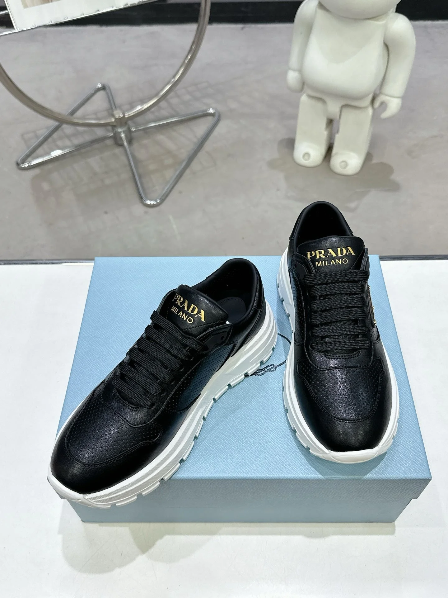 Factory-made Prada Low Shoes