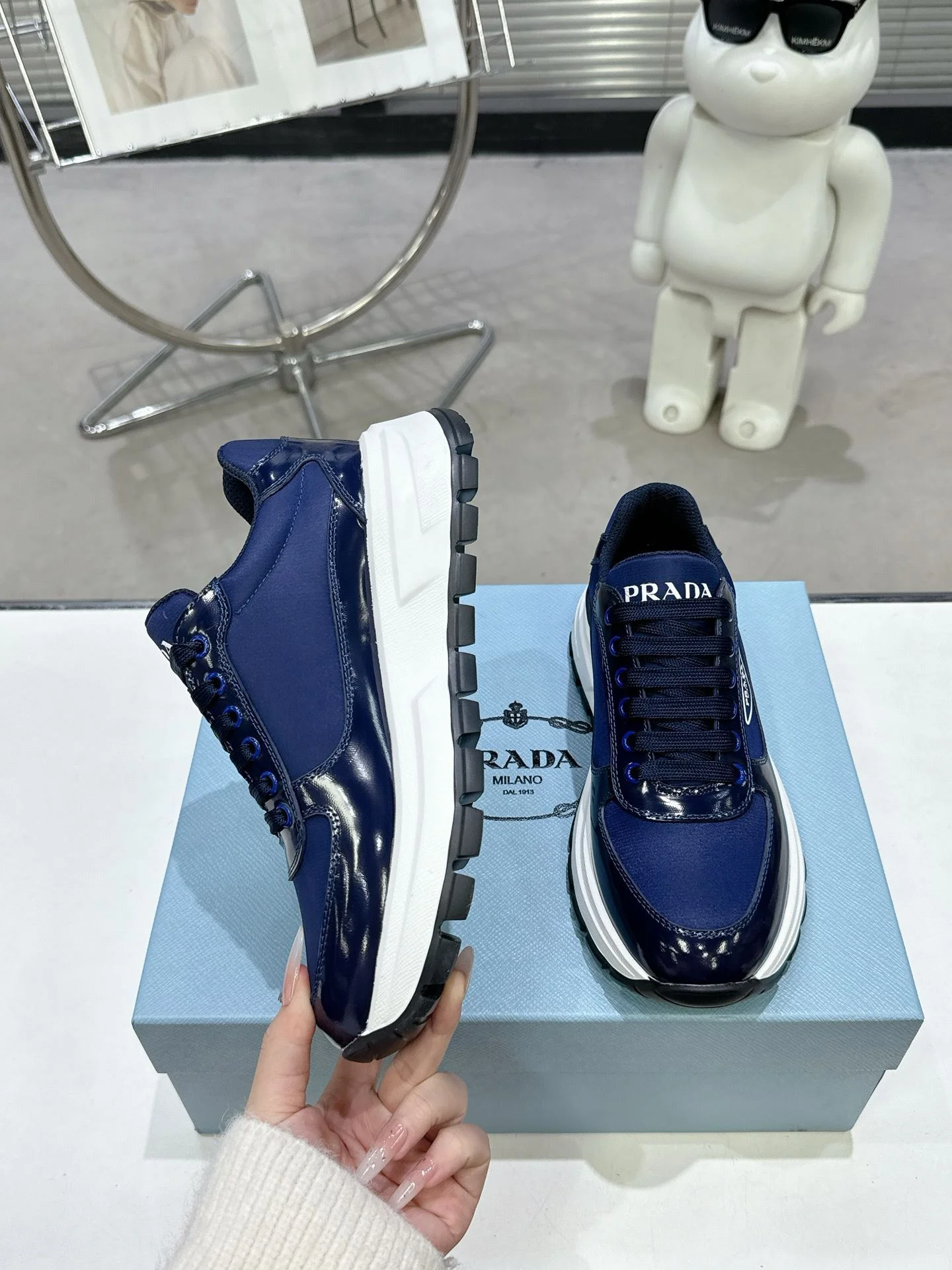 High fidelity Prada Low Shoes
