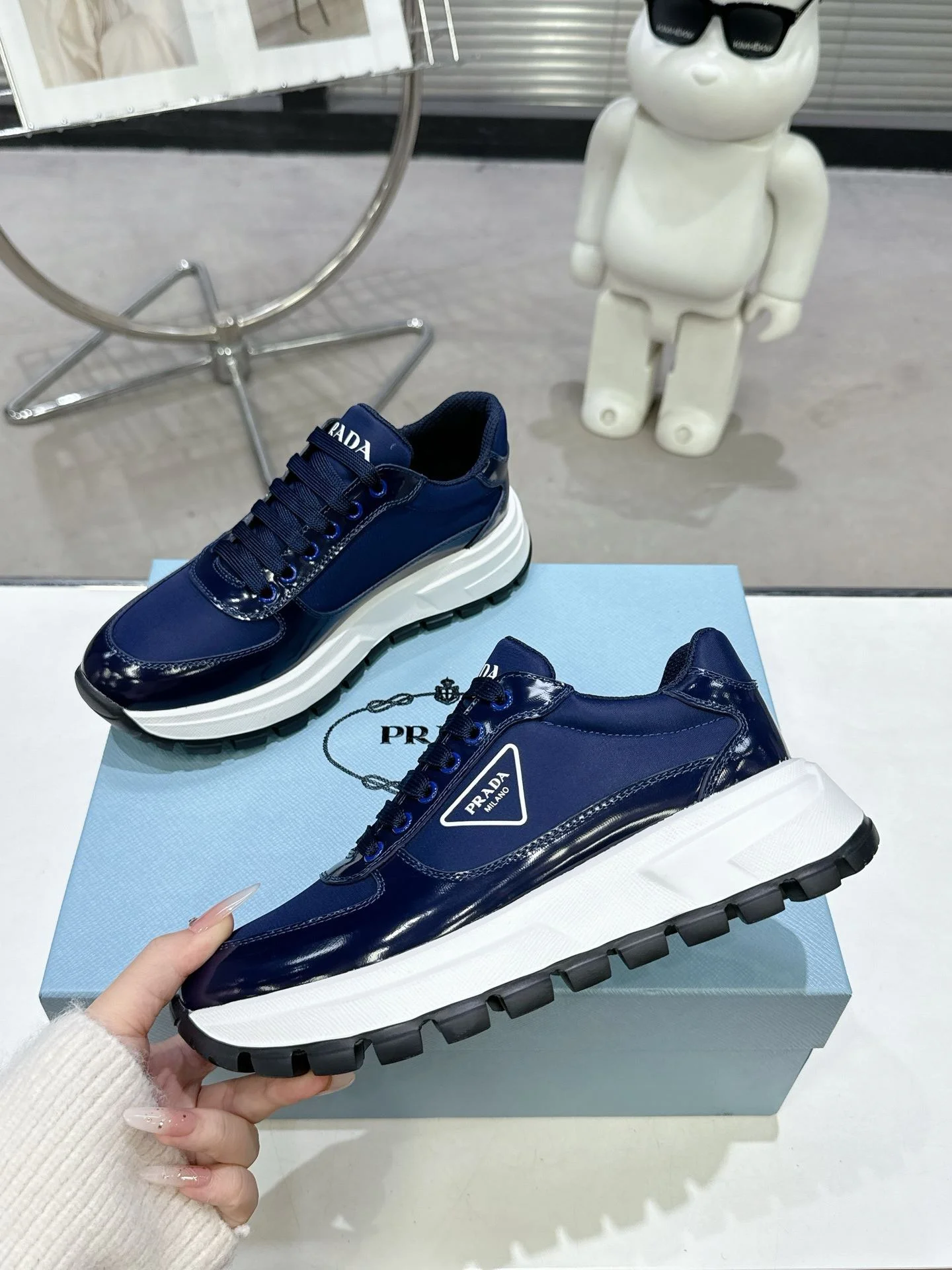 High fidelity Prada Low Shoes