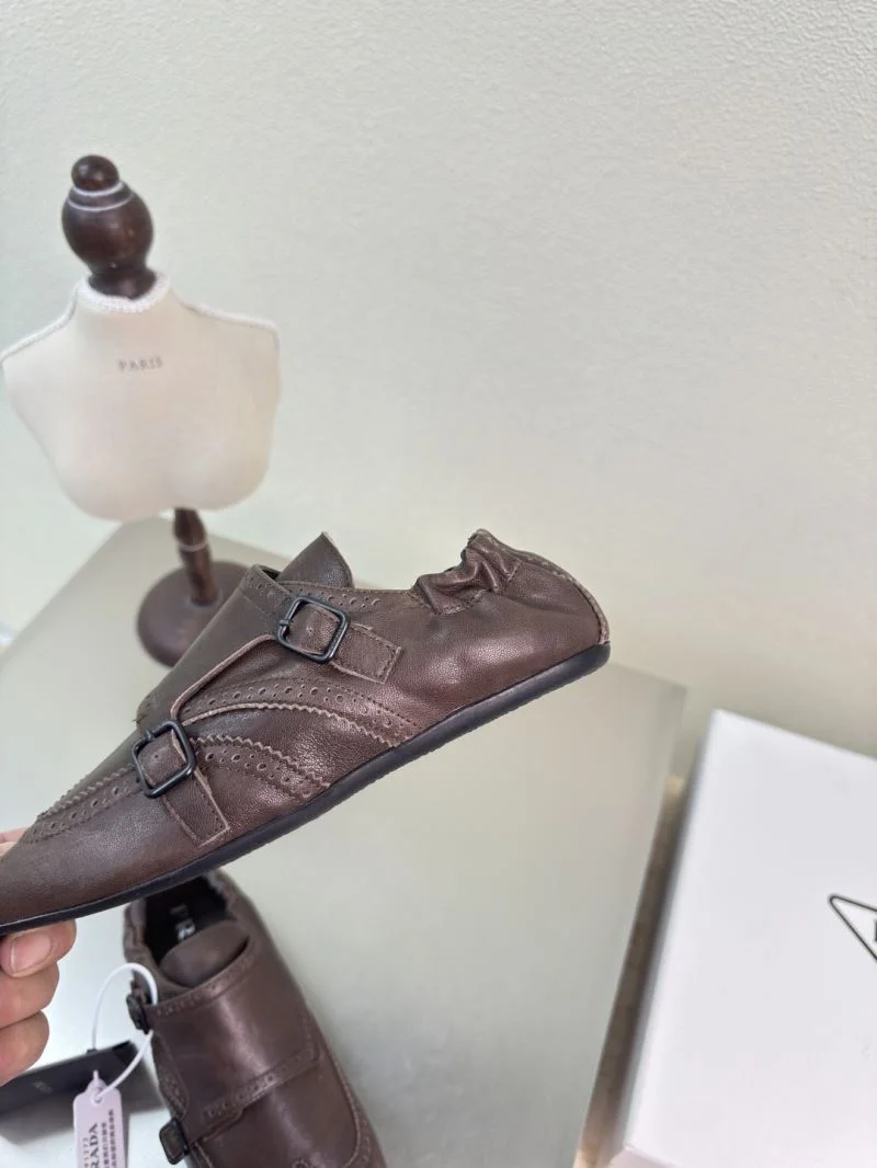 Brand-authenticated Prada Low Shoes