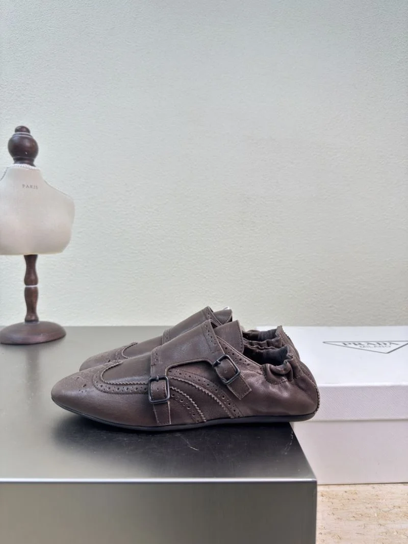 Brand-authenticated Prada Low Shoes