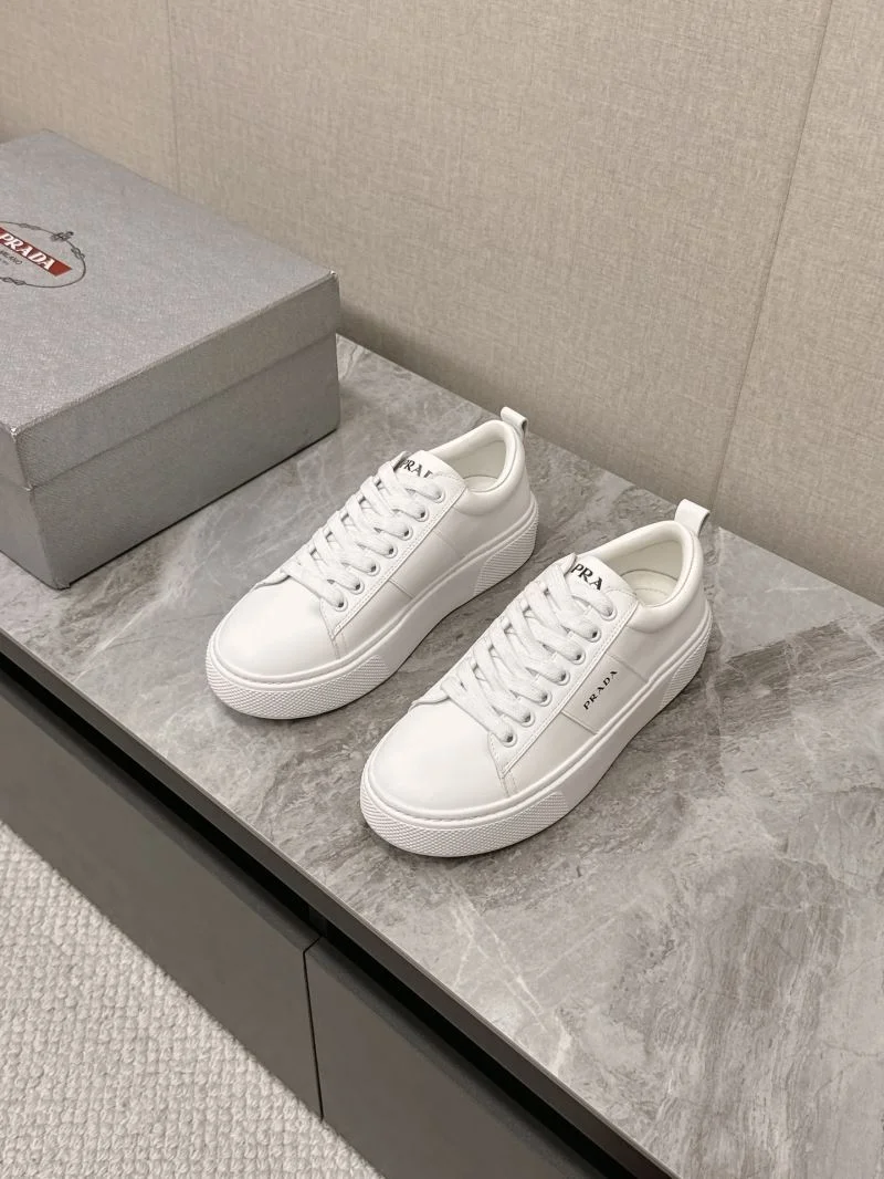 Brand-authenticated Prada Low Shoes